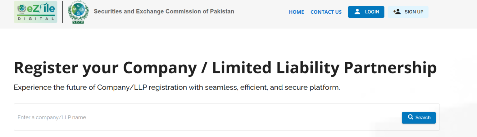 Company Registration in Pakistan 2026 – Essential SECP Process, Fees ...